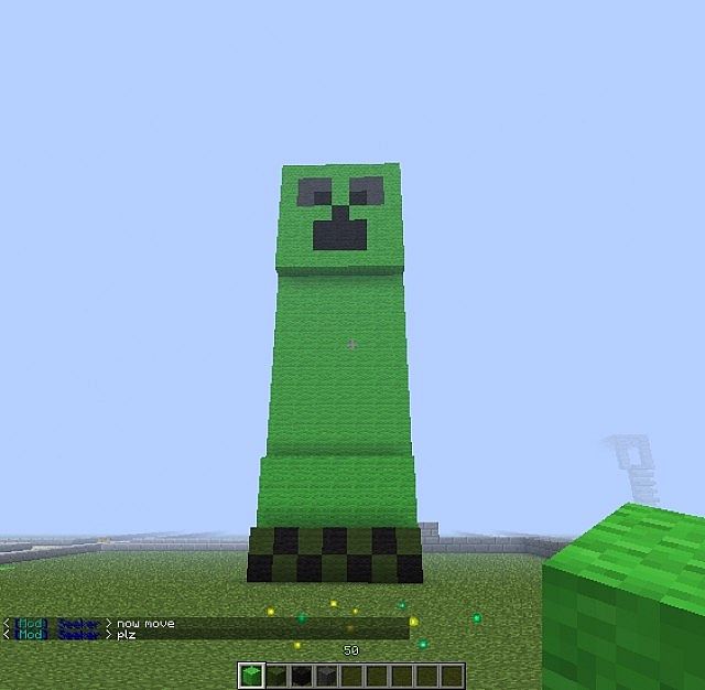 Cartoon Creeper Minecraft Project