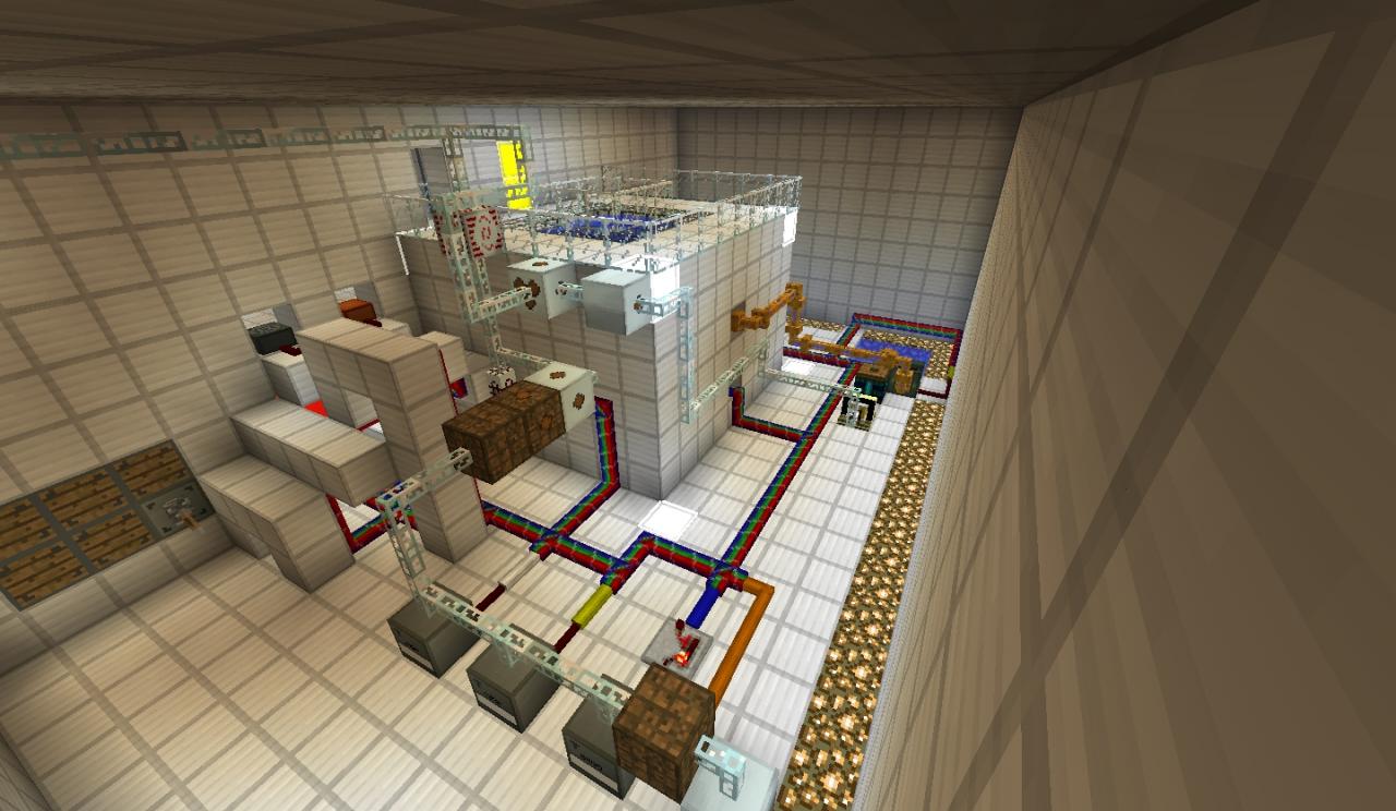 Tekkit 2nd 'Nuclear Theory' project Minecraft Map