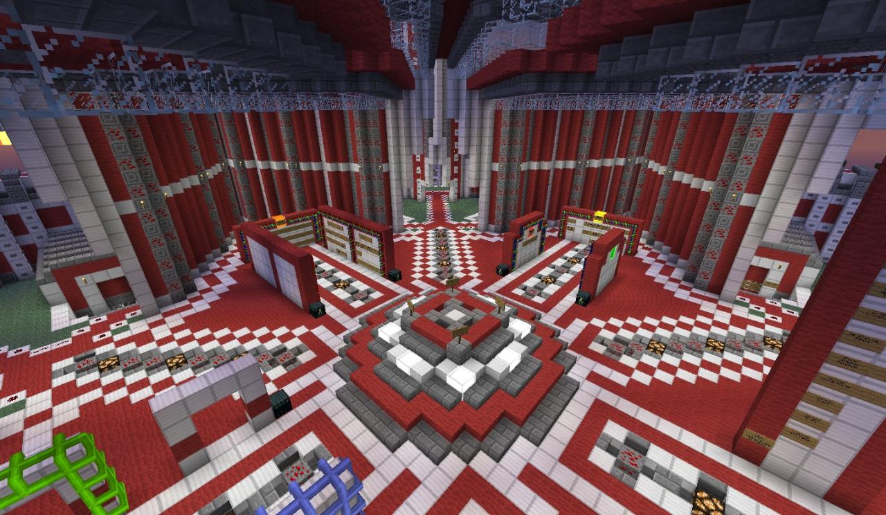 Redstone Temple Minecraft Map