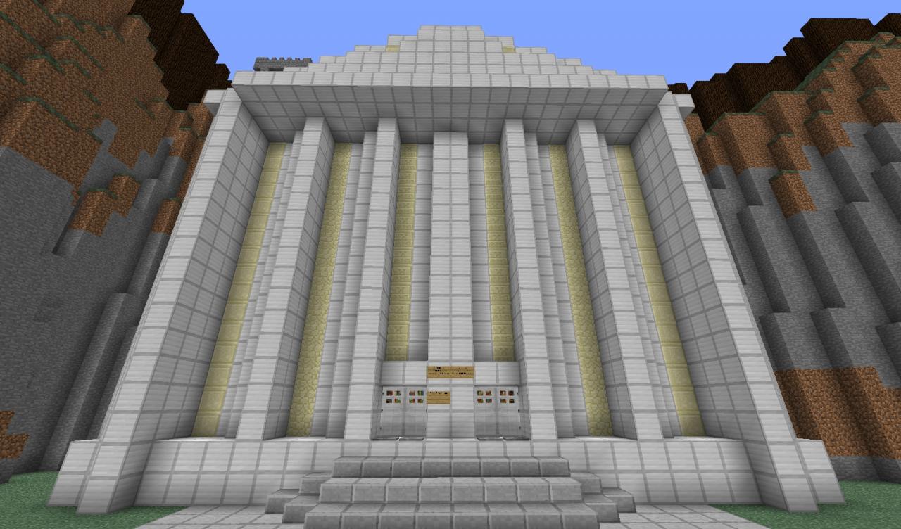 Classical Stlye Library Minecraft Map