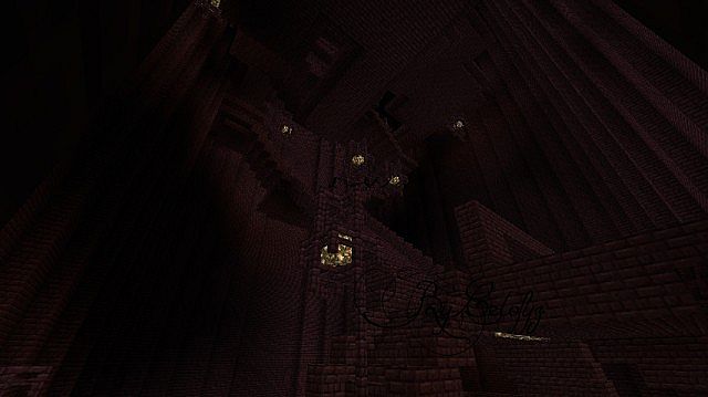 Nether Tower Minecraft Map