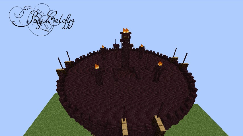Nether Tower Minecraft Map
