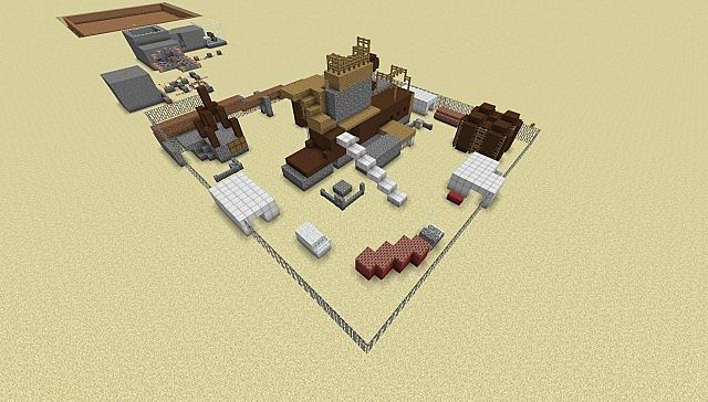 MW2 Rust (working PvP with 3 classes) Minecraft Map