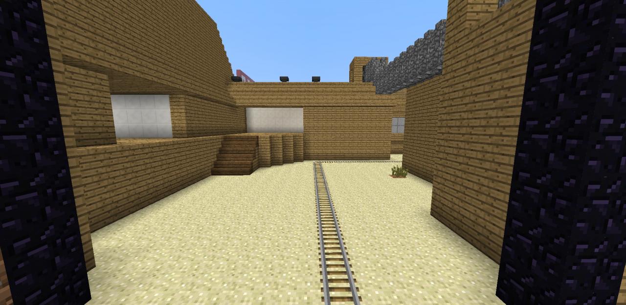 TF2: Goldrush Rebuild | PVP Map| Snapshot 12w4a+ Minecraft Map