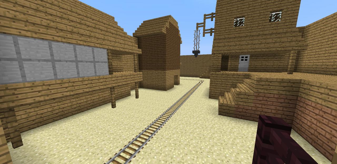 TF2: Goldrush Rebuild | PVP Map| Snapshot 12w4a+ Minecraft Map