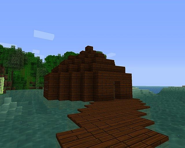 Jungle Hut Minecraft Map