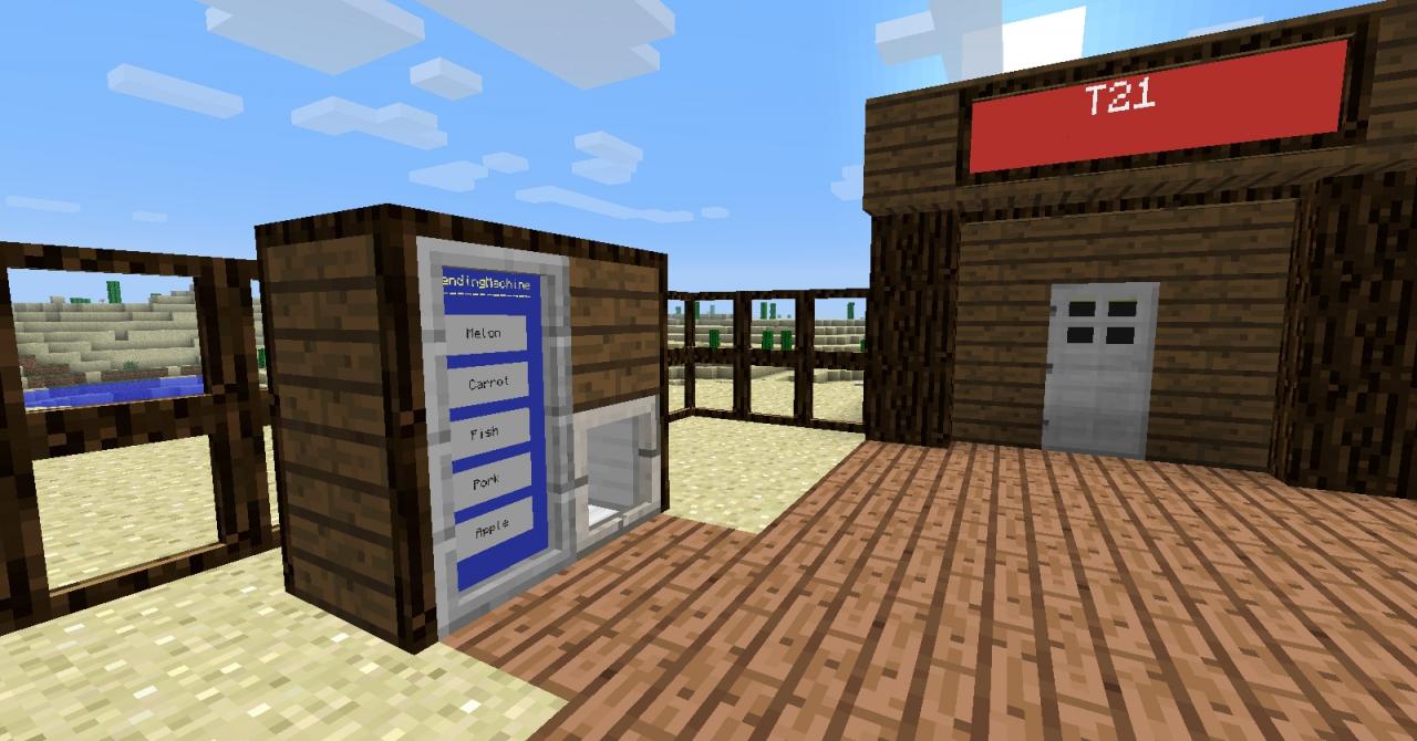 Vending Machine Minecraft Map