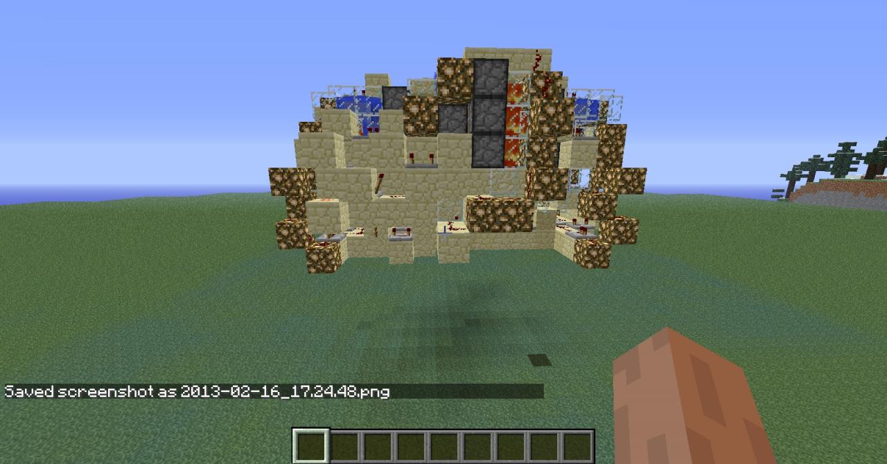 Fully automatic and really compact wither cobblestone farm Minecraft Map