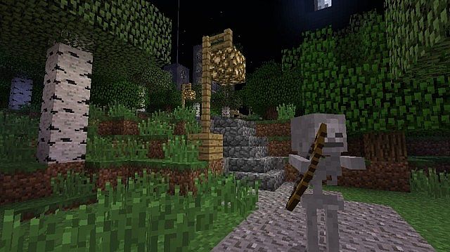 Village on plain ground Minecraft Map