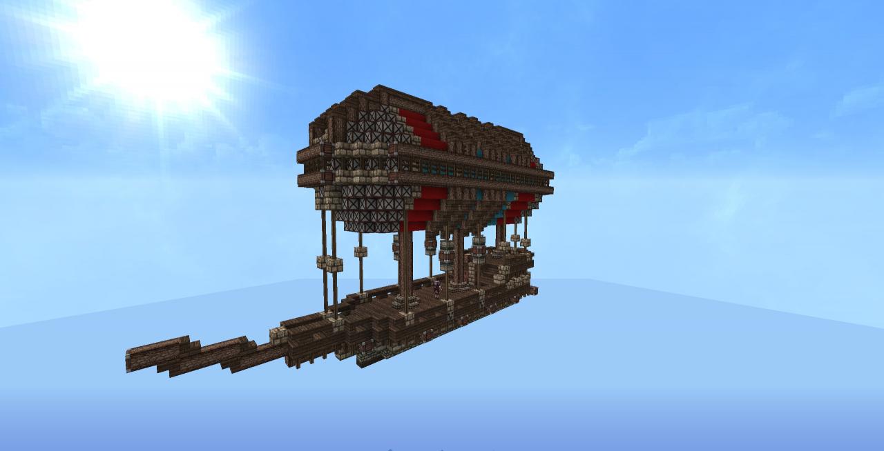 Medieval Airship Minecraft Map