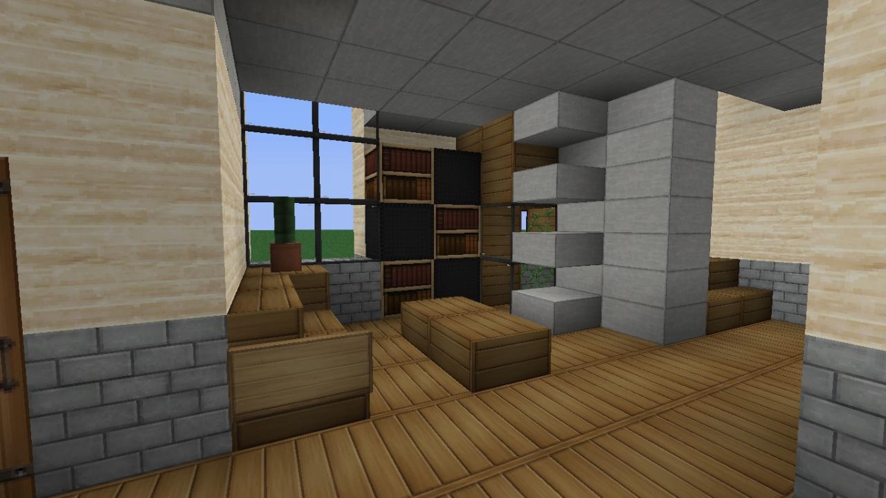 harmony a modern house Minecraft Map