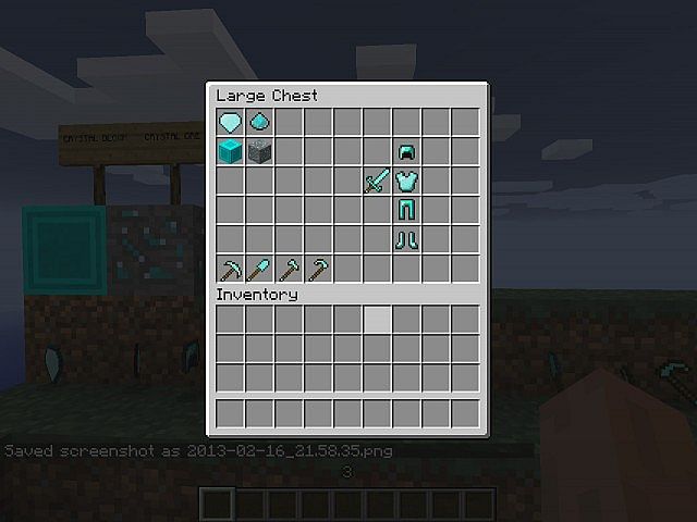 Crystal Mod [1.4.7] [Mod Loader] v1.0 Minecraft Mod