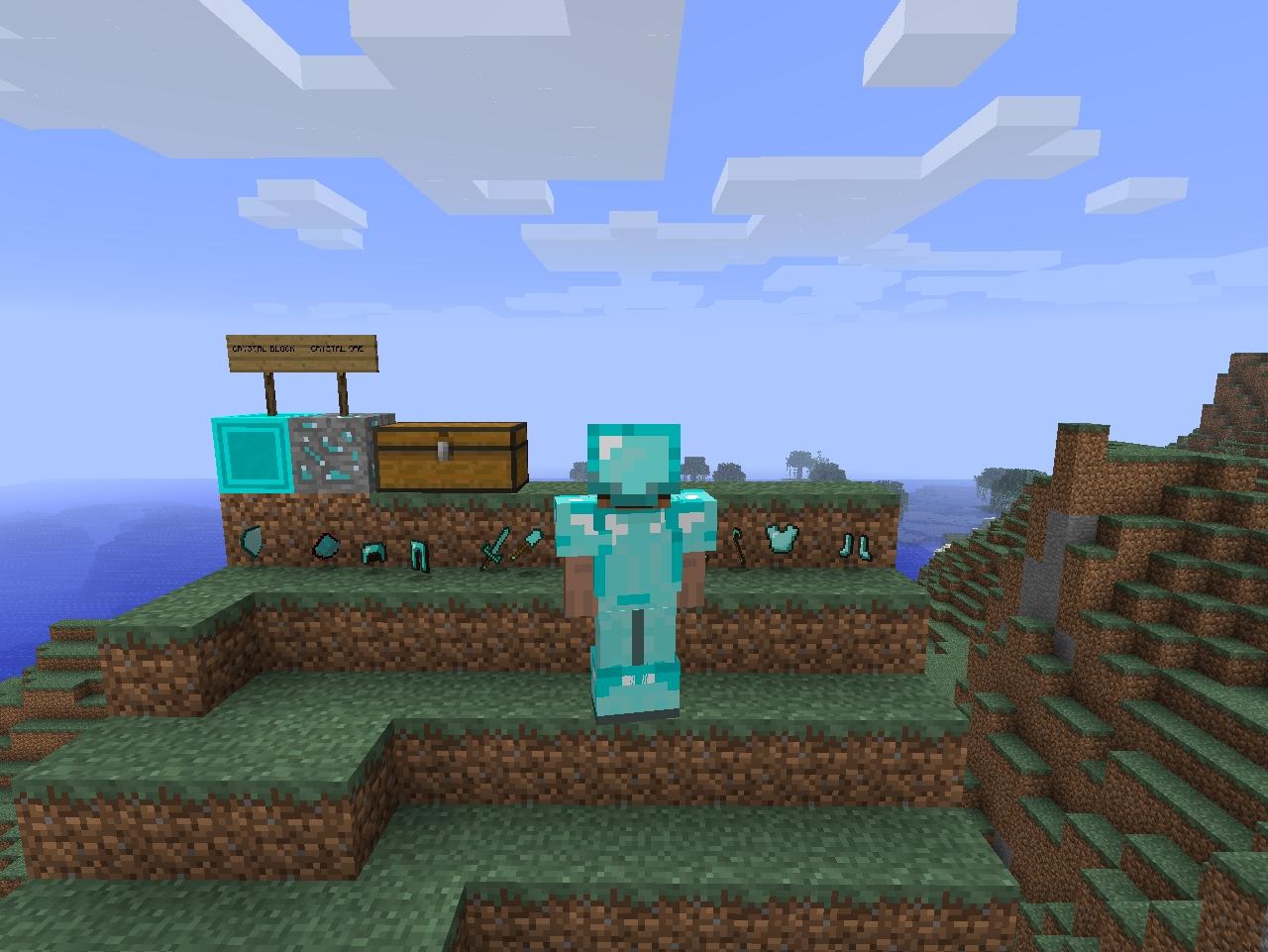 Crystal Mod [1.4.7] [Mod Loader] v1.0 Minecraft Mod