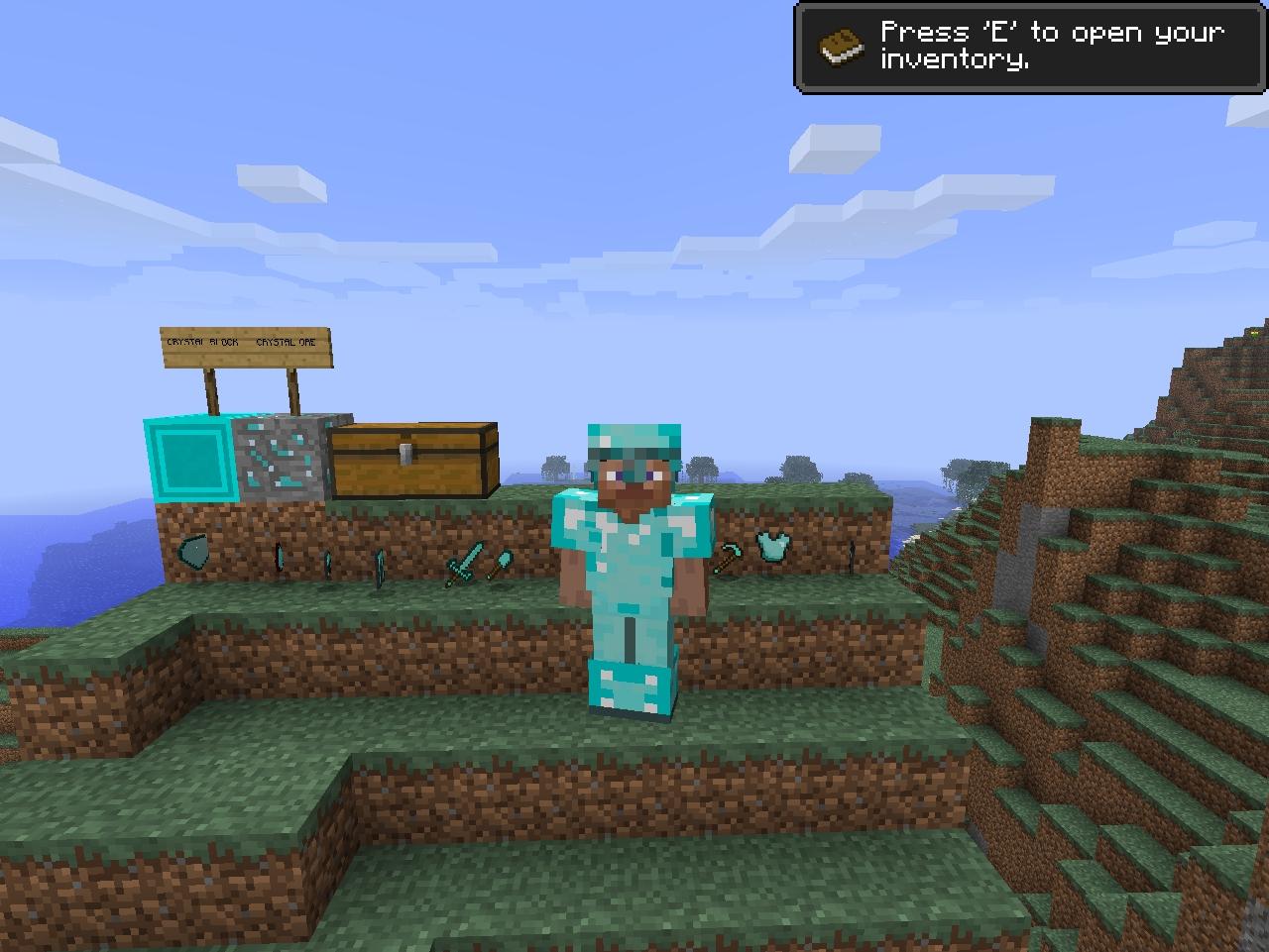 Crystal Mod [1.4.7] [Mod Loader] v1.0 Minecraft Mod