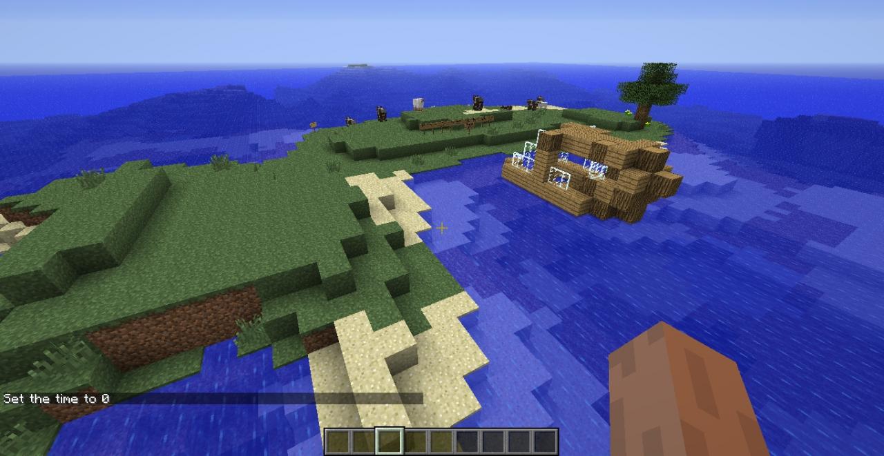 Shipwreck Survival Minecraft Map