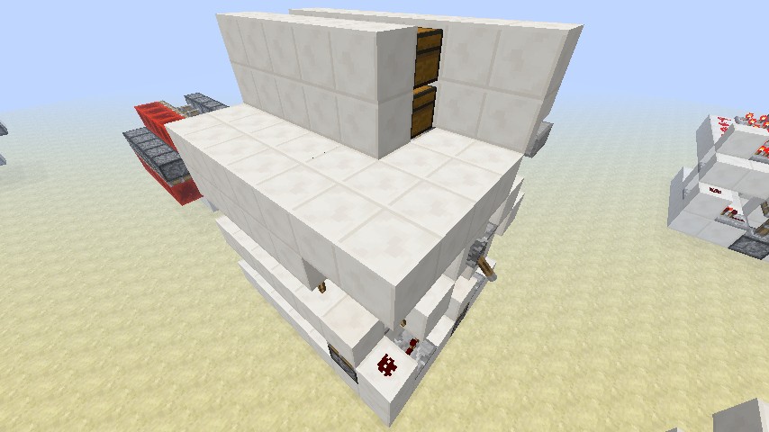 Compact 2 High Hidden Chests [Tutorial] Minecraft Map