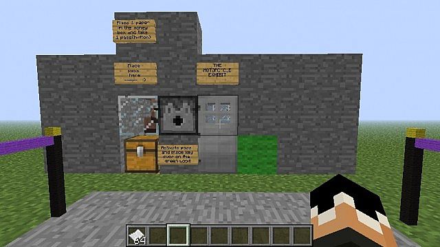 Minecraft Motorcycle Exhibition Minecraft Map