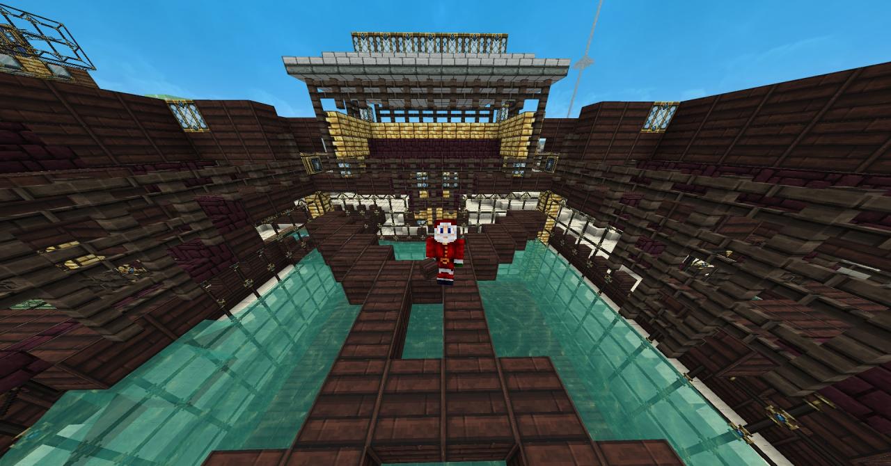 Custom Sumo Arena Challenge! Minecraft Map