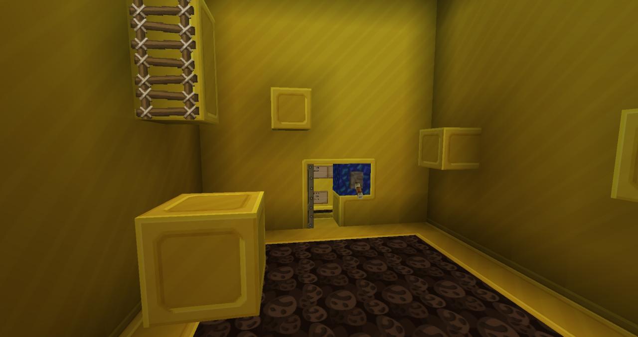 The golden rooms Minecraft Map