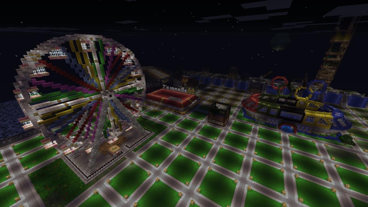 Ferris wheel Minecraft Map