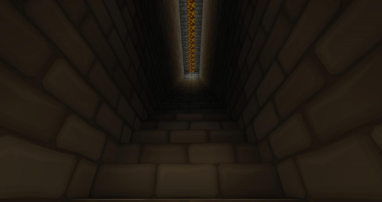 The golden rooms Minecraft Map