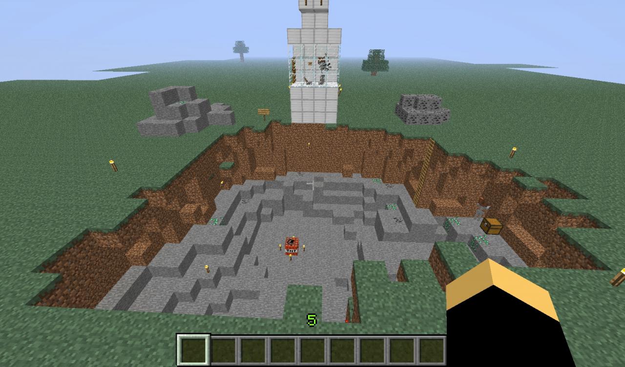 Skeleton Mine Minecraft Map