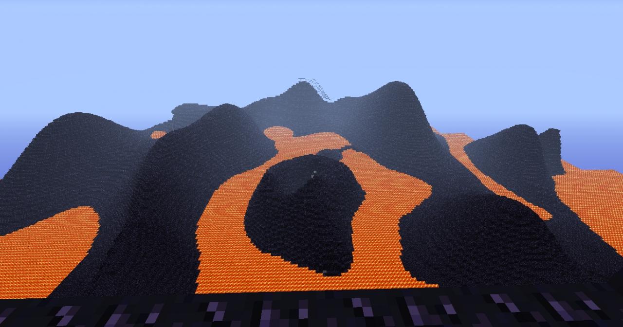 Lava PVP Island Minecraft Map