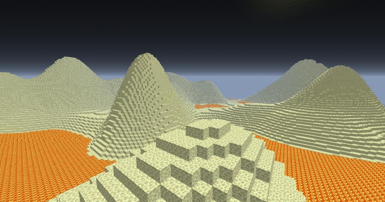 Lava PVP Island Minecraft Map