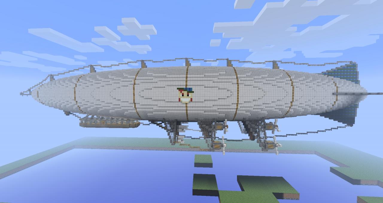 Spud's Zepplin Minecraft Map