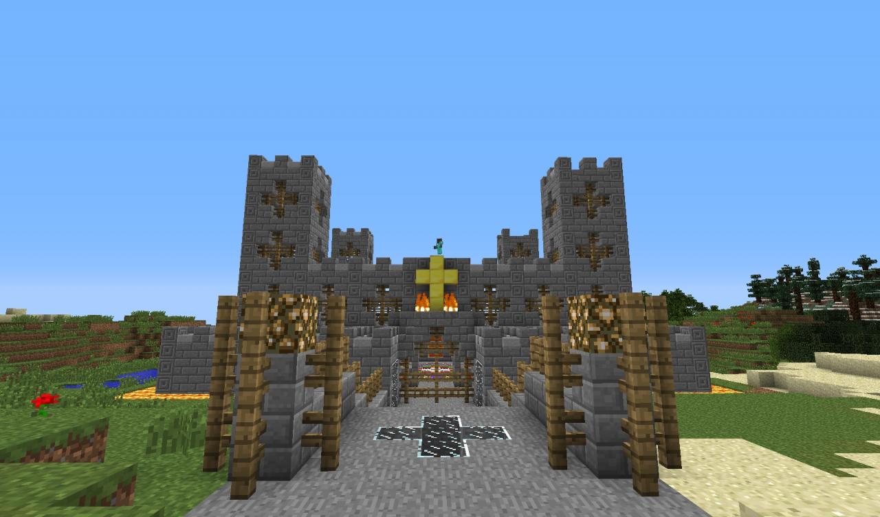 Stone Brick castle Minecraft Map