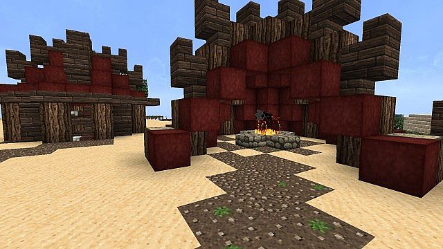 orc settlement Minecraft Map