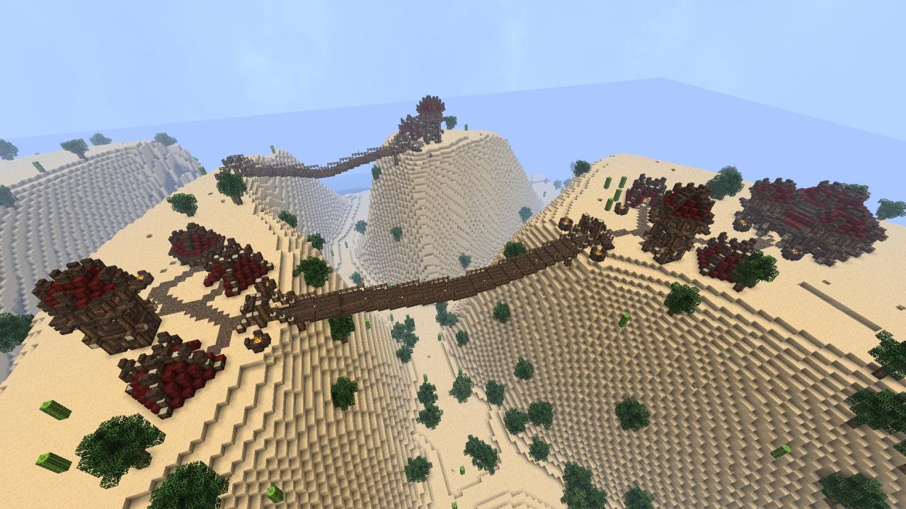 orc settlement Minecraft Map