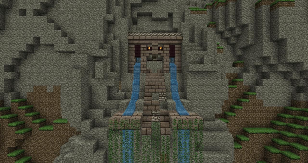 ADVSET #1 Temple Entrance Minecraft Map