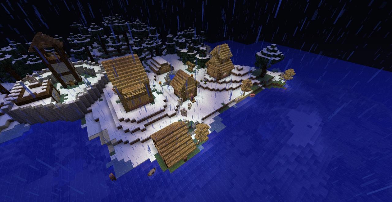 Tiny Village (Template) Minecraft Map