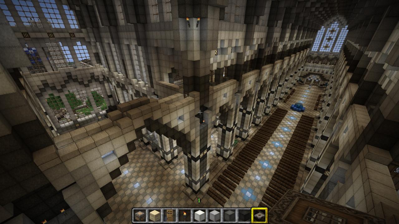 Salisbury Cathedral Minecraft Map