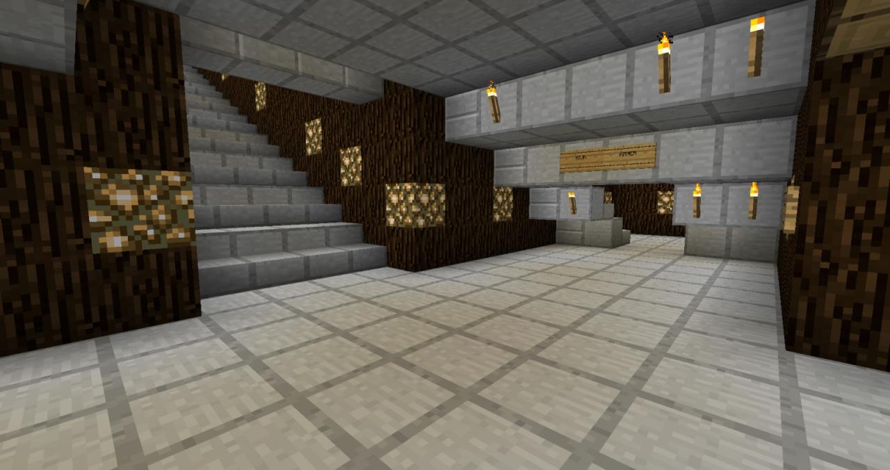 Spleef Arena - Multiplayer building Minecraft Map