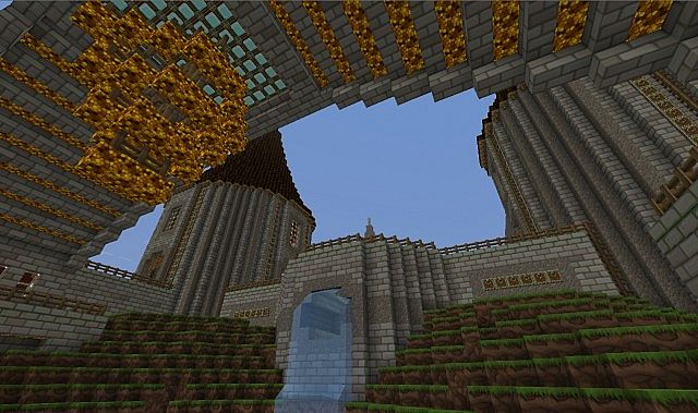 Massive Castle Spawn Minecraft Map