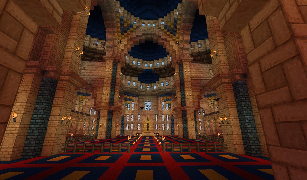 Great Blue Mosque (Arabian / Desert City Project) Minecraft Map