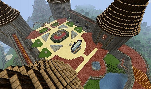 Massive Castle Spawn Minecraft Map