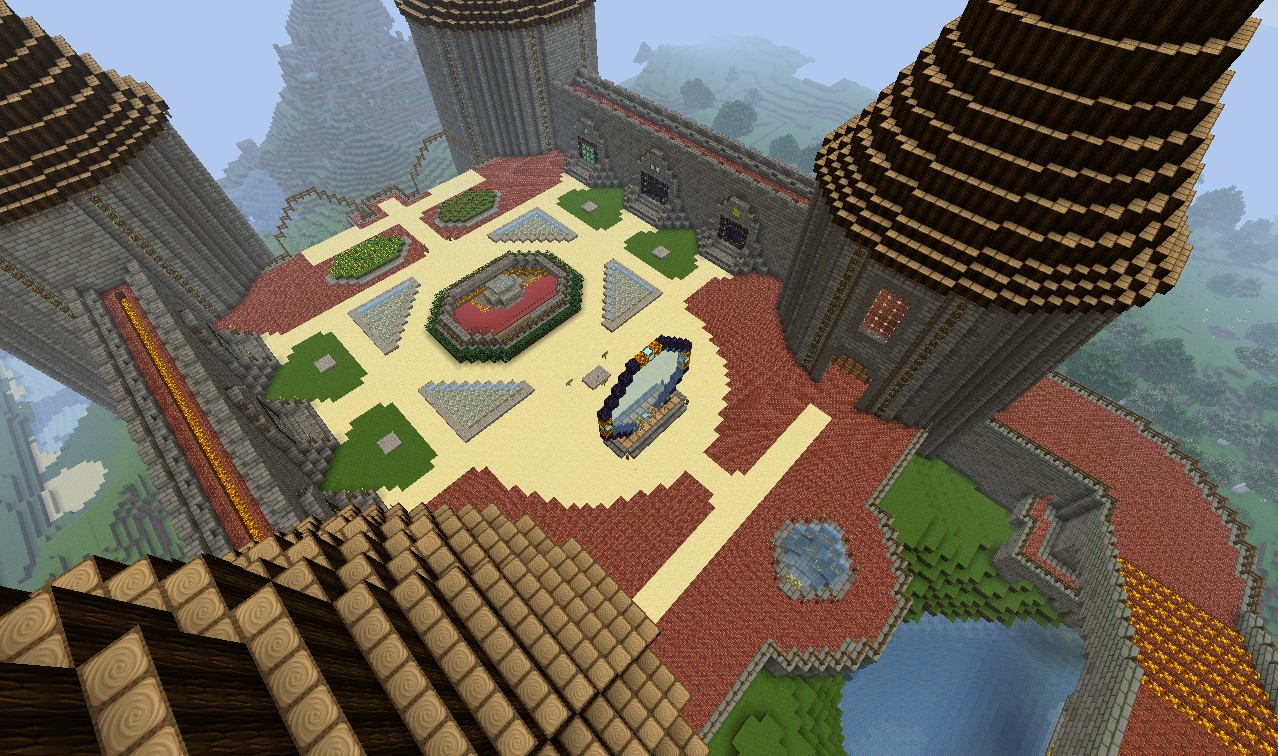 Massive Castle Spawn Minecraft Map
