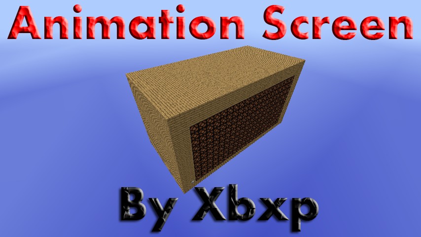Animation Screen Minecraft Map
