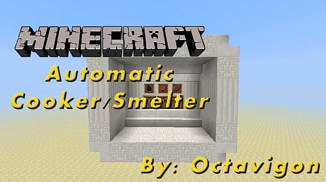 Automatic Cooker/Smelter Minecraft Map