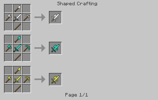 More Swords Mod 1.4.6/1.4.7(Forge) Fix Minecraft Mod