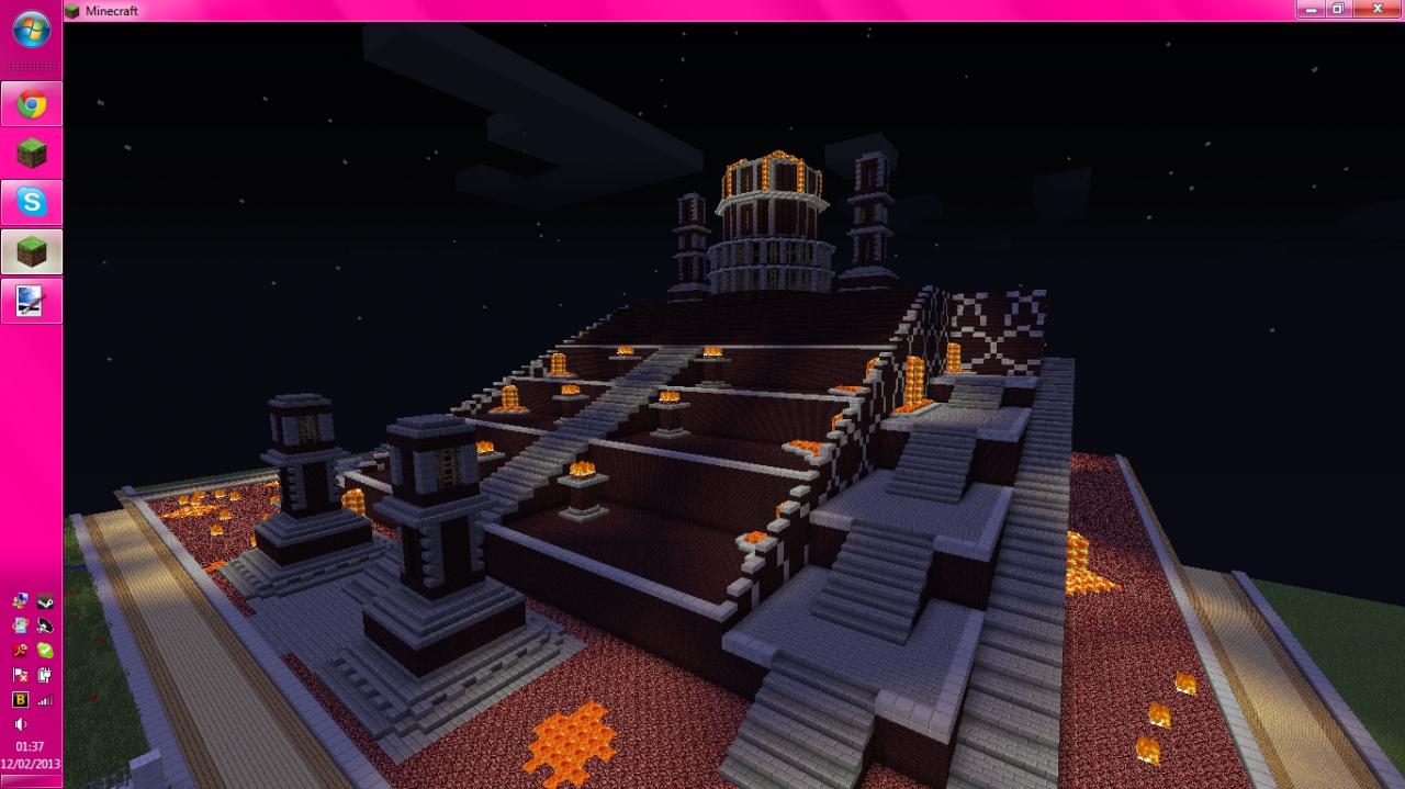 The Devils Lair! - Evil Fortress Minecraft Map