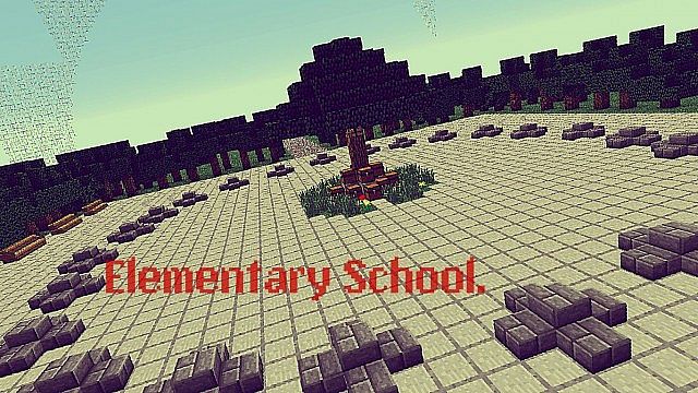 Elementary School (Survival Games Preoject) Minecraft Map