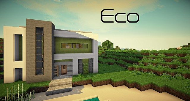 Eco - A Modern Build Minecraft Map