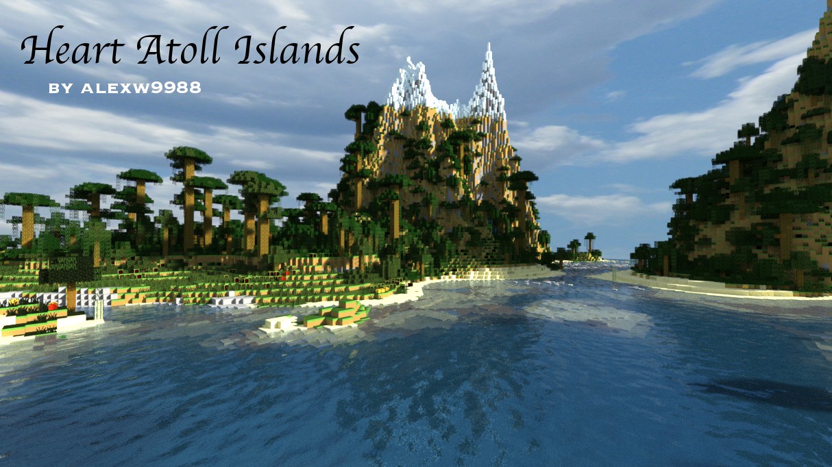 Heart Atoll Islands Minecraft Map