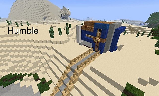 Humble, Modern Build Minecraft Map