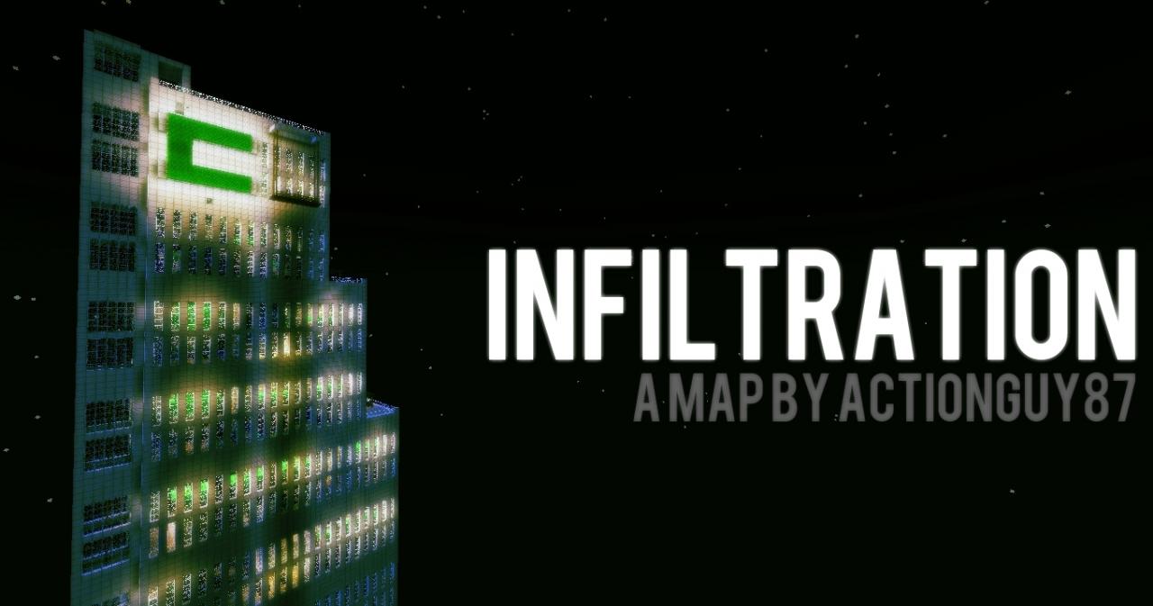 -Infiltration- Parkour Adventure Map v1.1 Minecraft Map