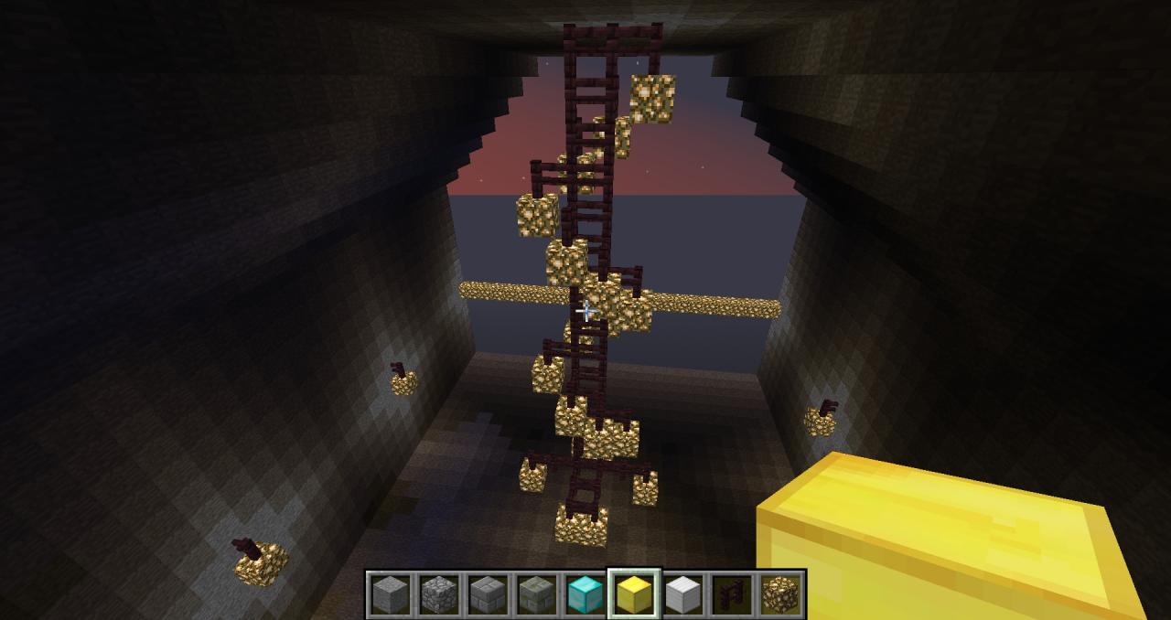 Hang Down Lamp Minecraft Project